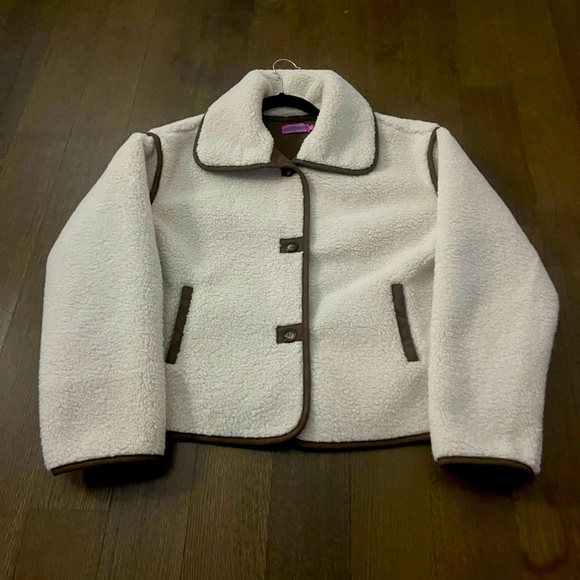 Edikted | Jackets & Coats | Frost Oversized Faux Shearling Jacket ...
